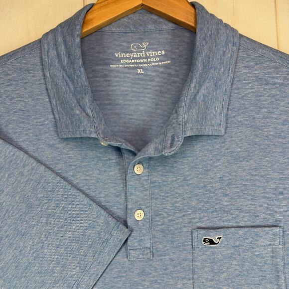 Vineyard Vines | Shirts | Vineyard Vines Edgartown Polo Shirt Mens Xl ...